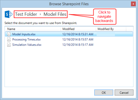 Accessing Files for Arrays on SharePoint
